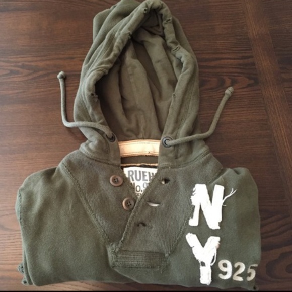 Ruehl No.925 | Sweaters | Ruehl No 925 Mens Button Up Pullover Hoodie ...